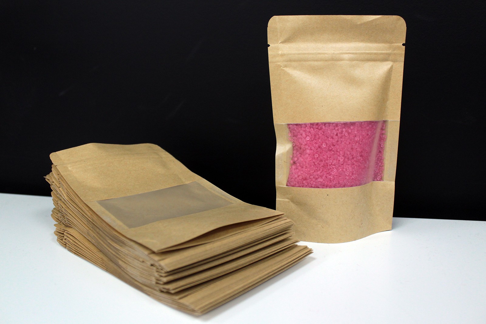 Kraft Window Bag 10x16 cm - Graphic Design & Print Shop Cork